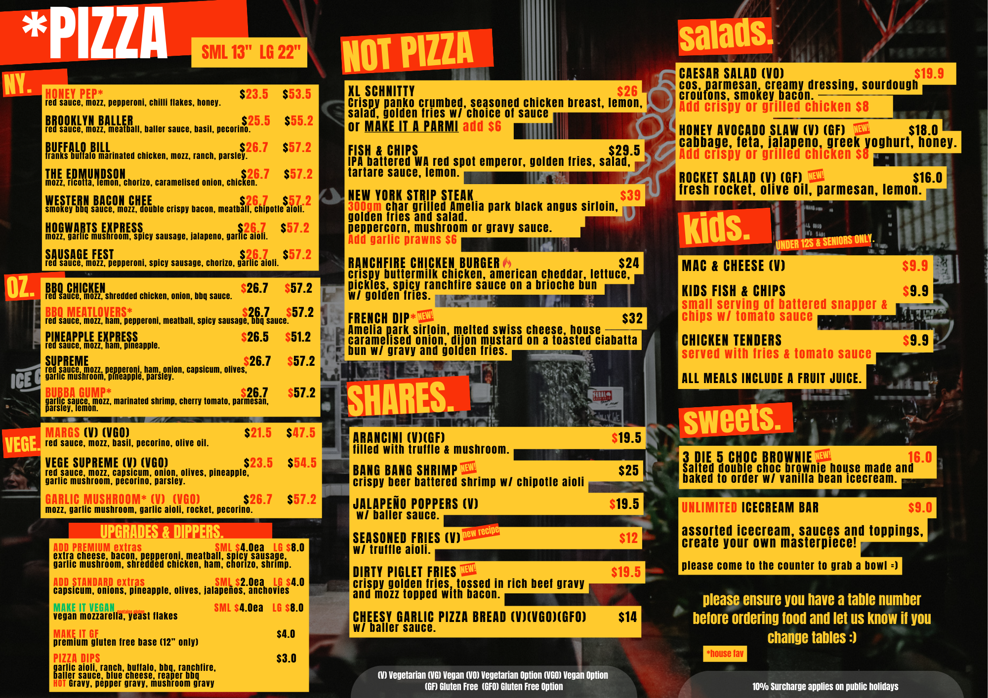 Dalyellup Menu — Last Slice