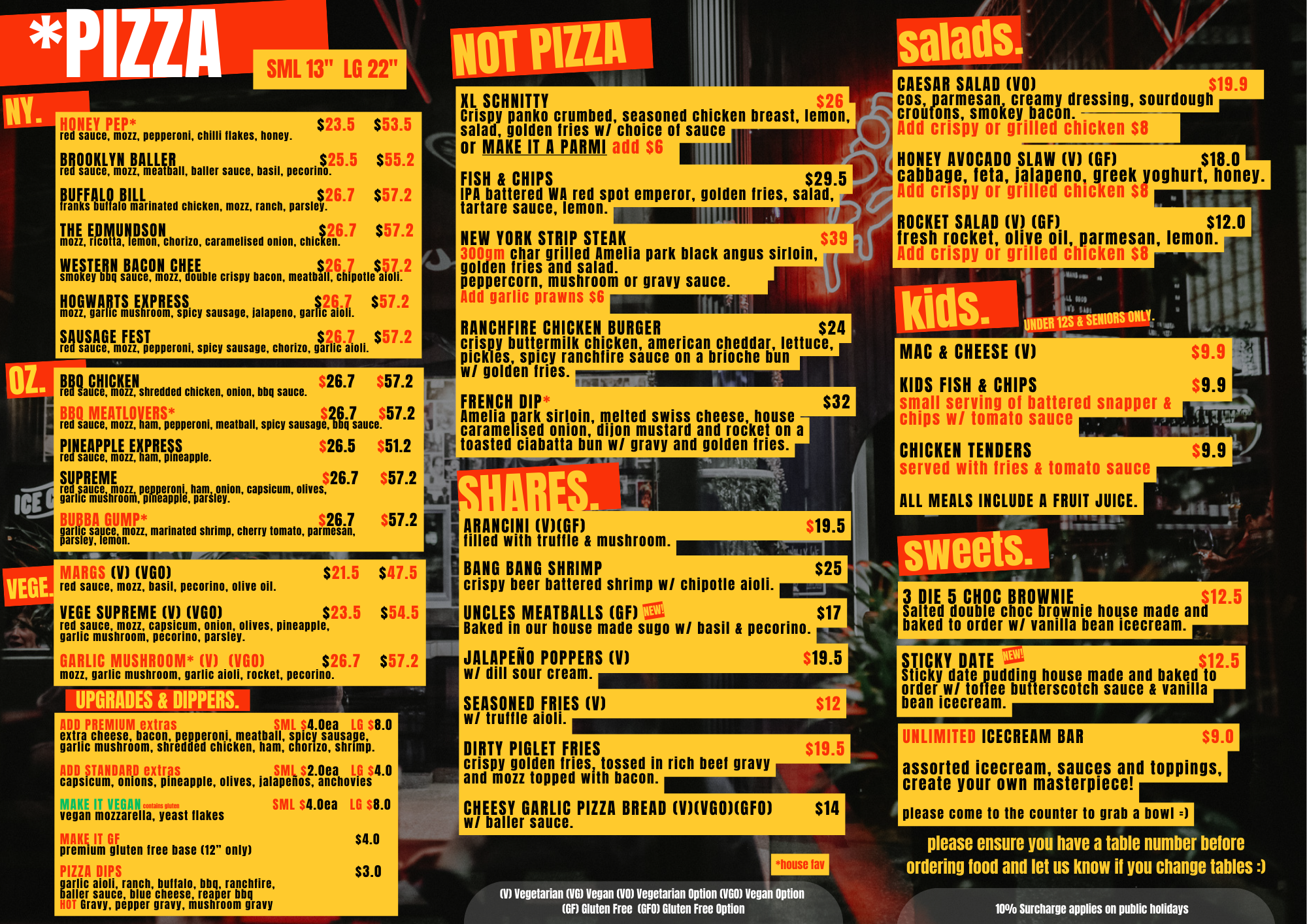 Dalyellup Menu — Last Slice