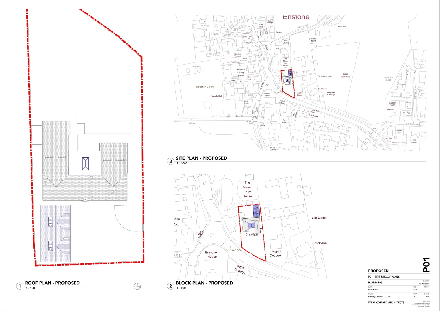 Plans Only — West Oxford Architects