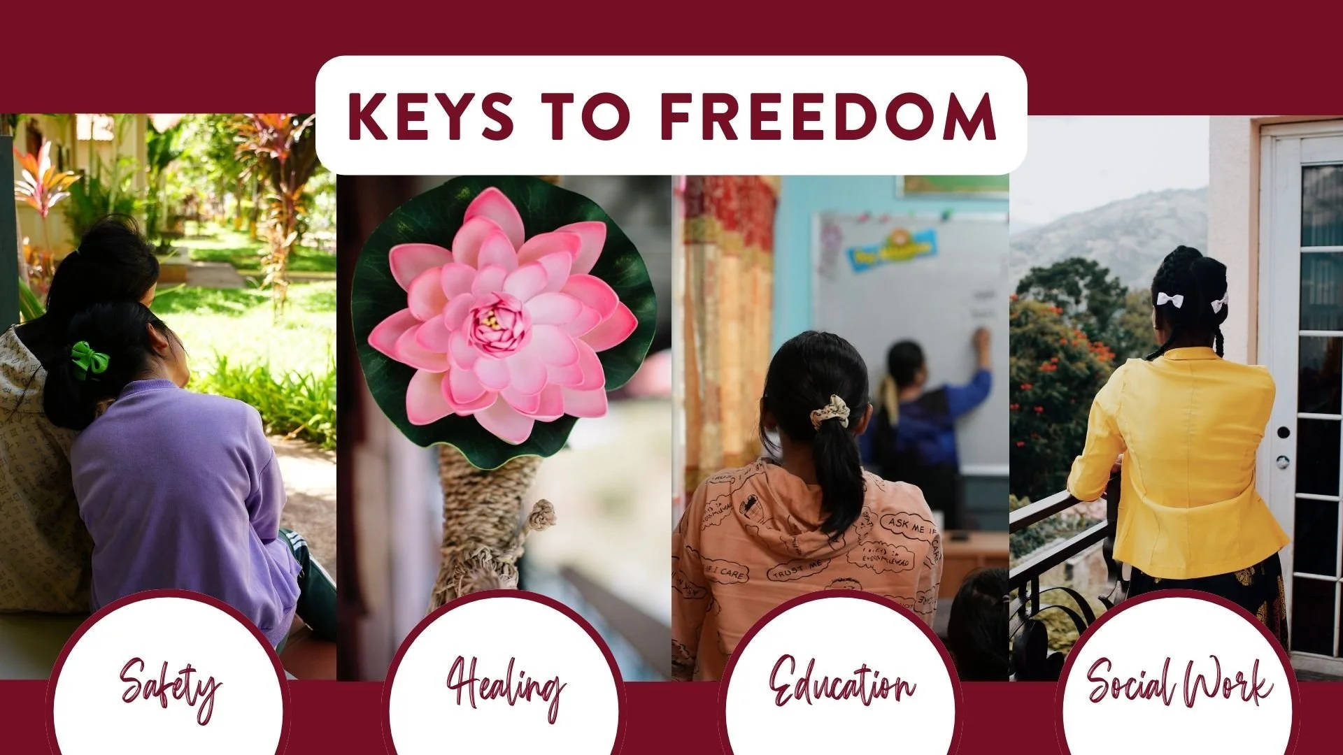 We provide healing, hope, and freedom for survivors of trafficking and ...