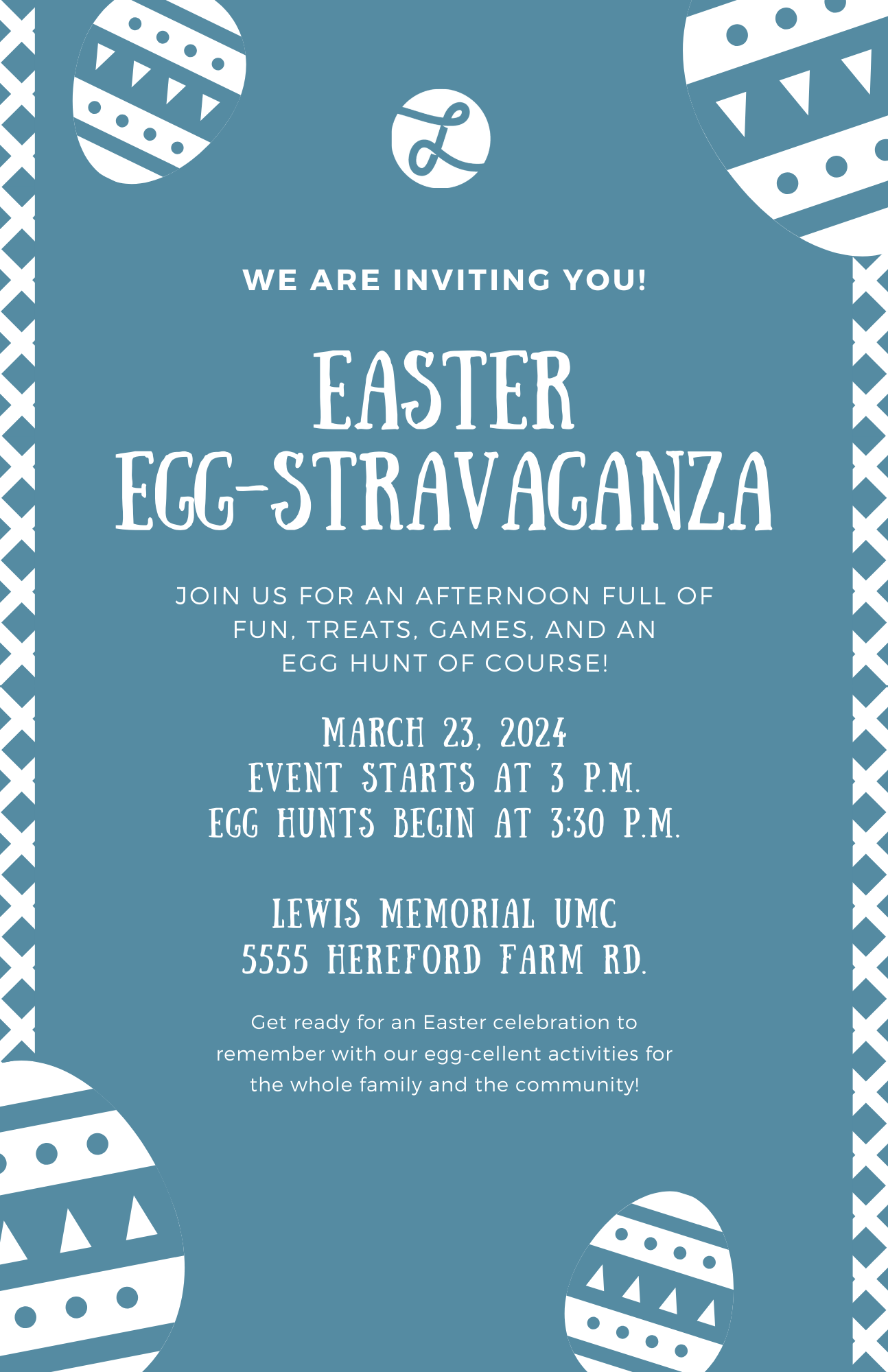 Egg-stravaganza — Lewis Memorial United Methodist Church