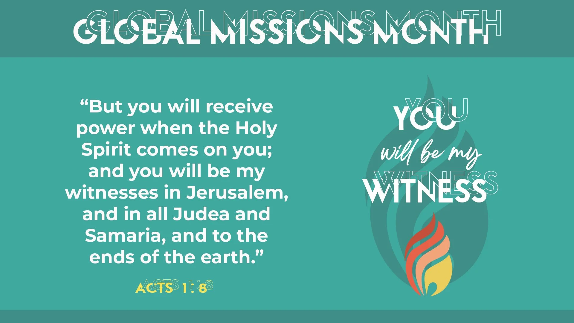 Global Missions Month — Calvary.