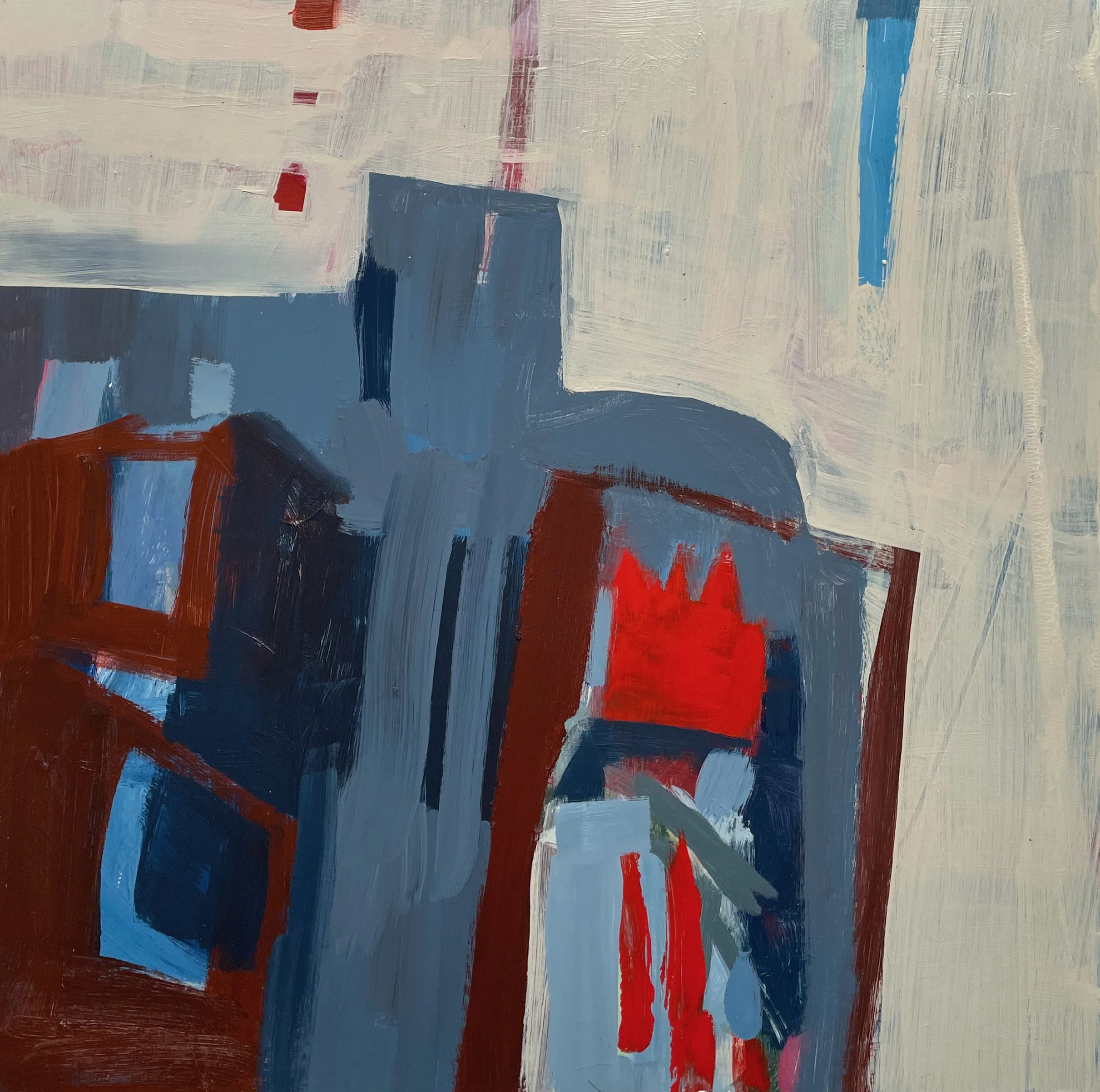 Blue Palace | 14"x14" — Jodi Ferrier | Artist.