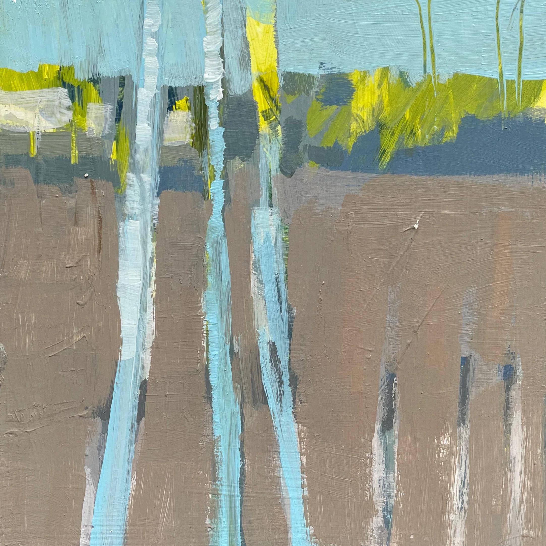 Tall Trees | 5"x5" — Jodi Ferrier | Artist.