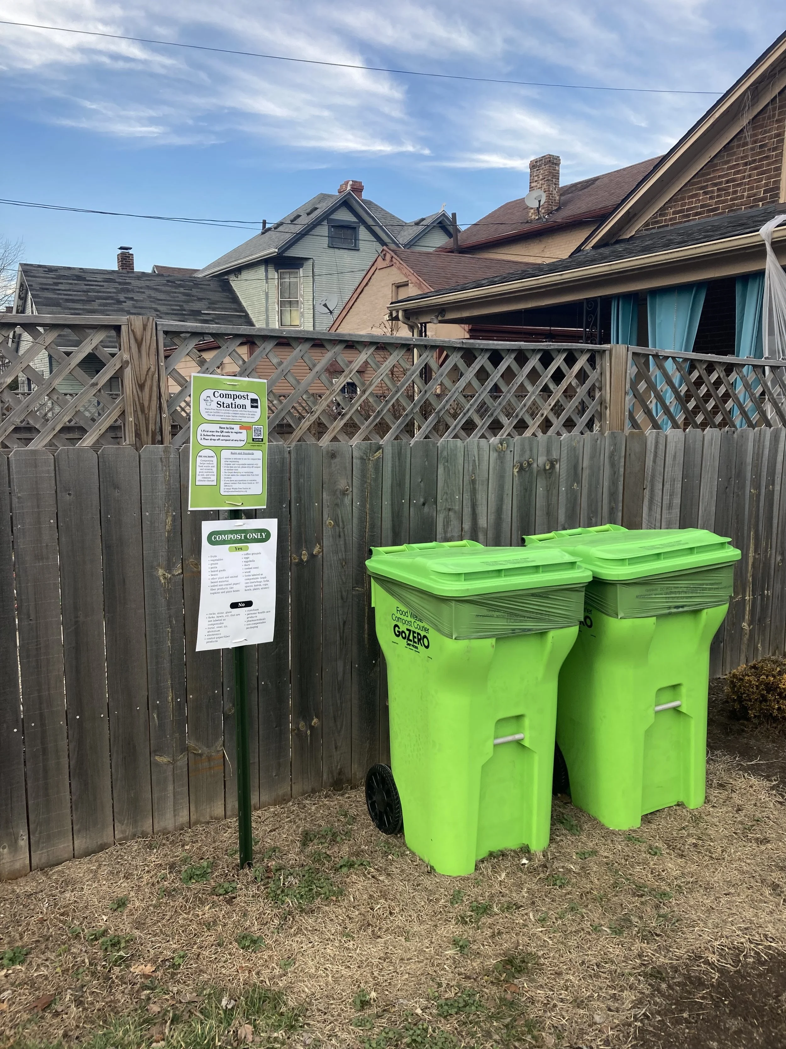 Compost Stations — Waste-Free Dayton