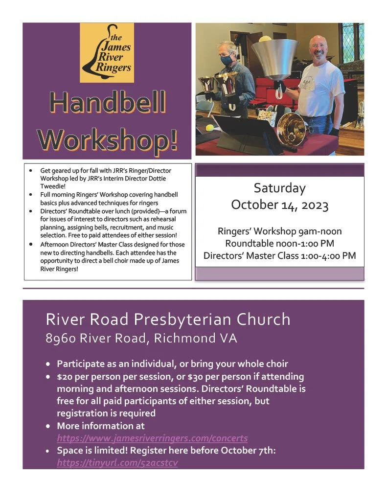 Concerts / Events — The James River Ringers