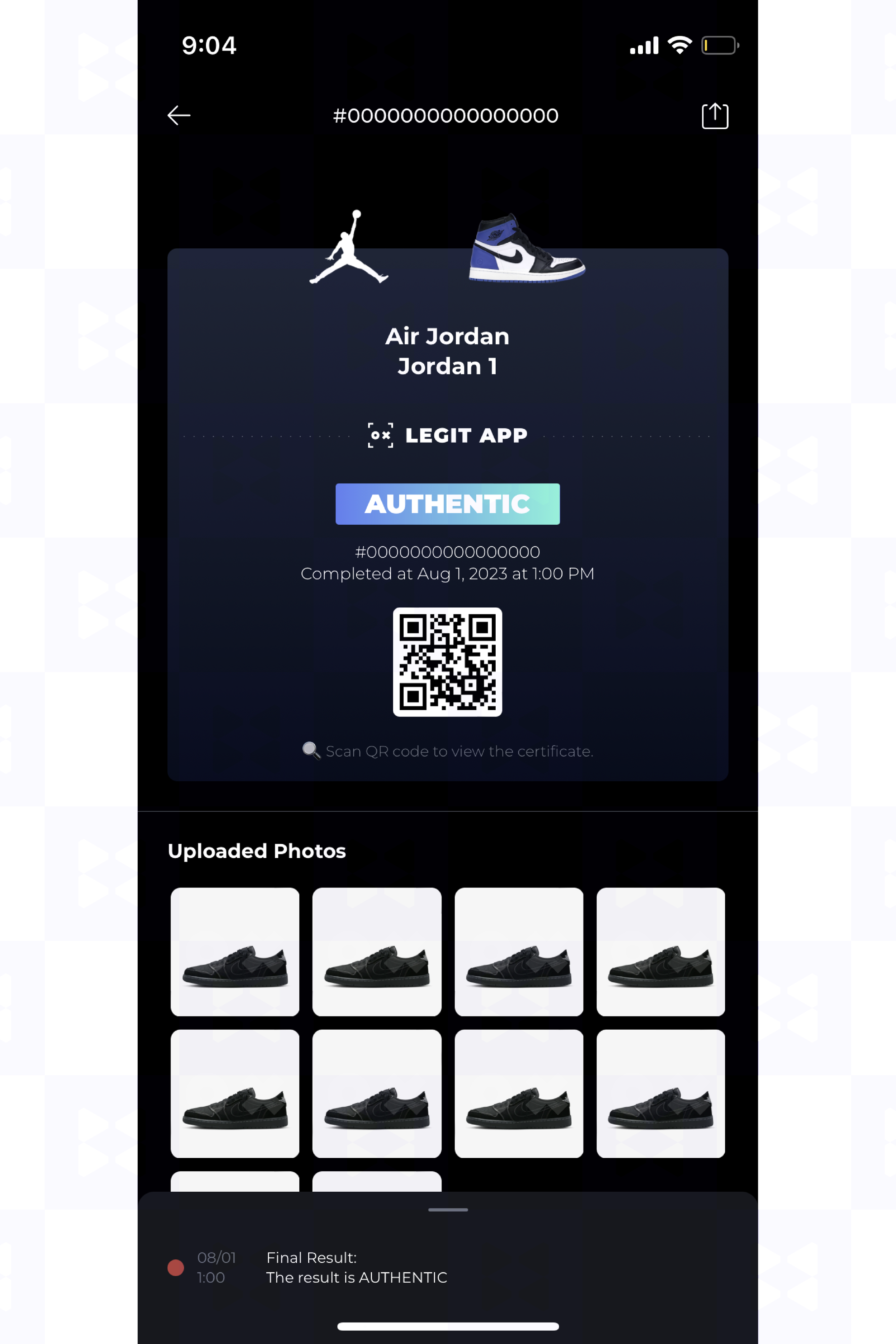 GOAT Email Receipt — HYPECEIPT