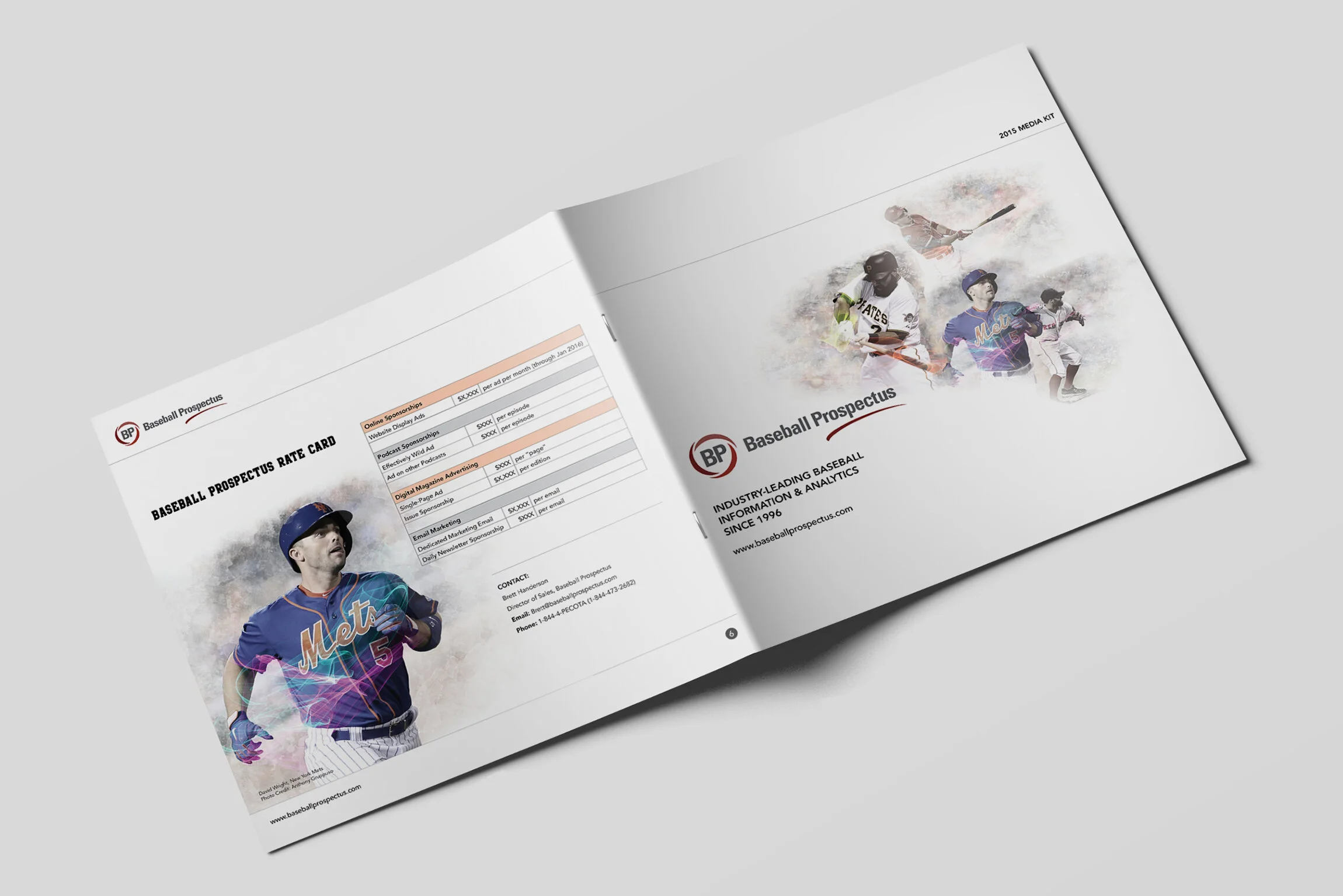 Baseball Prospectus Media Kit — AUSTIN HOYT DESIGN