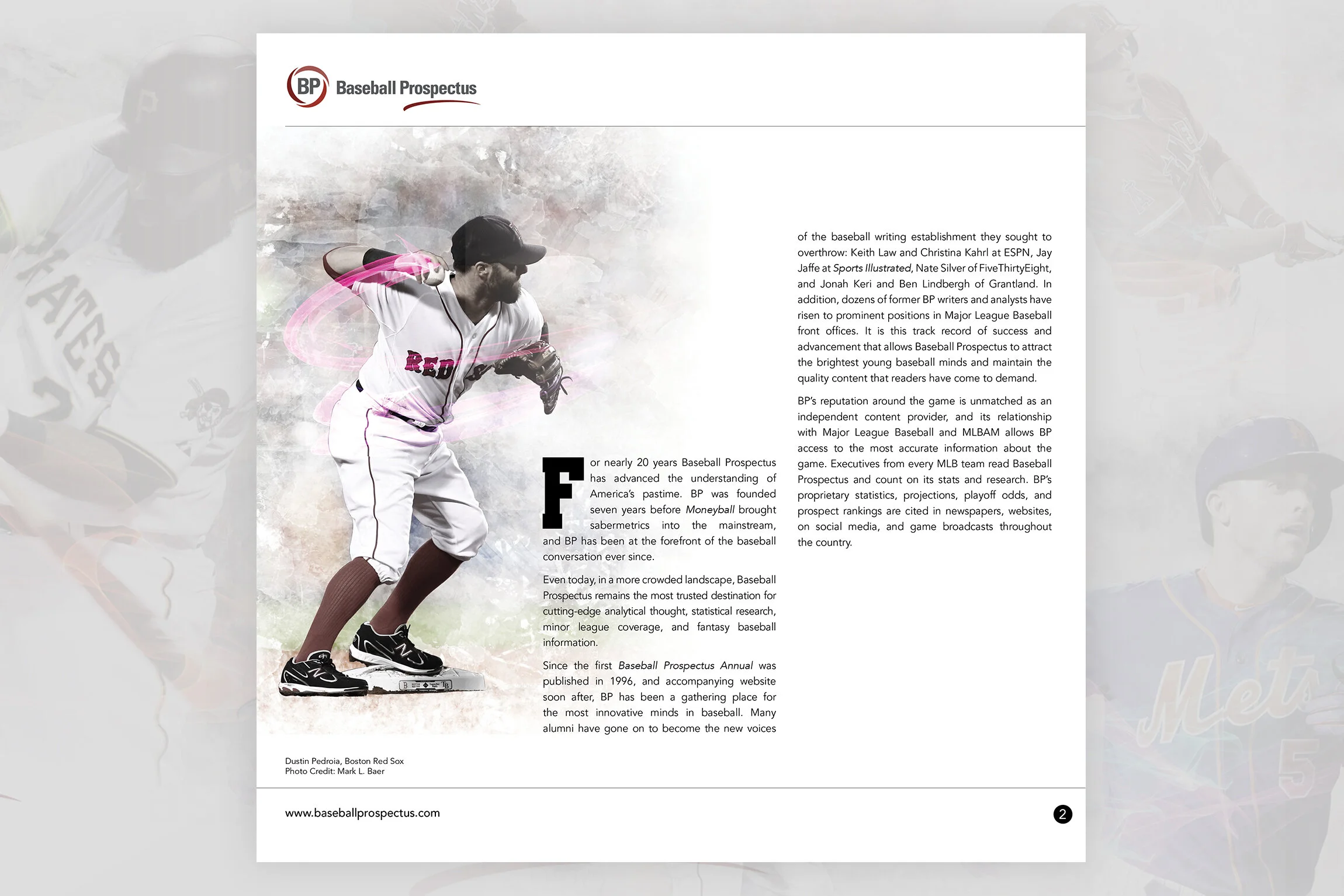 Baseball Prospectus Media Kit — AUSTIN HOYT DESIGN