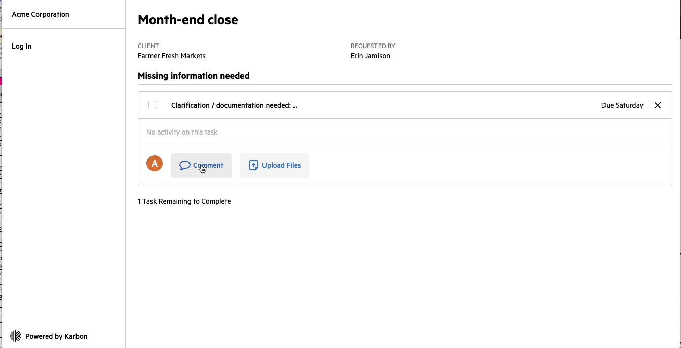 Client Portal — Bright Line CPA