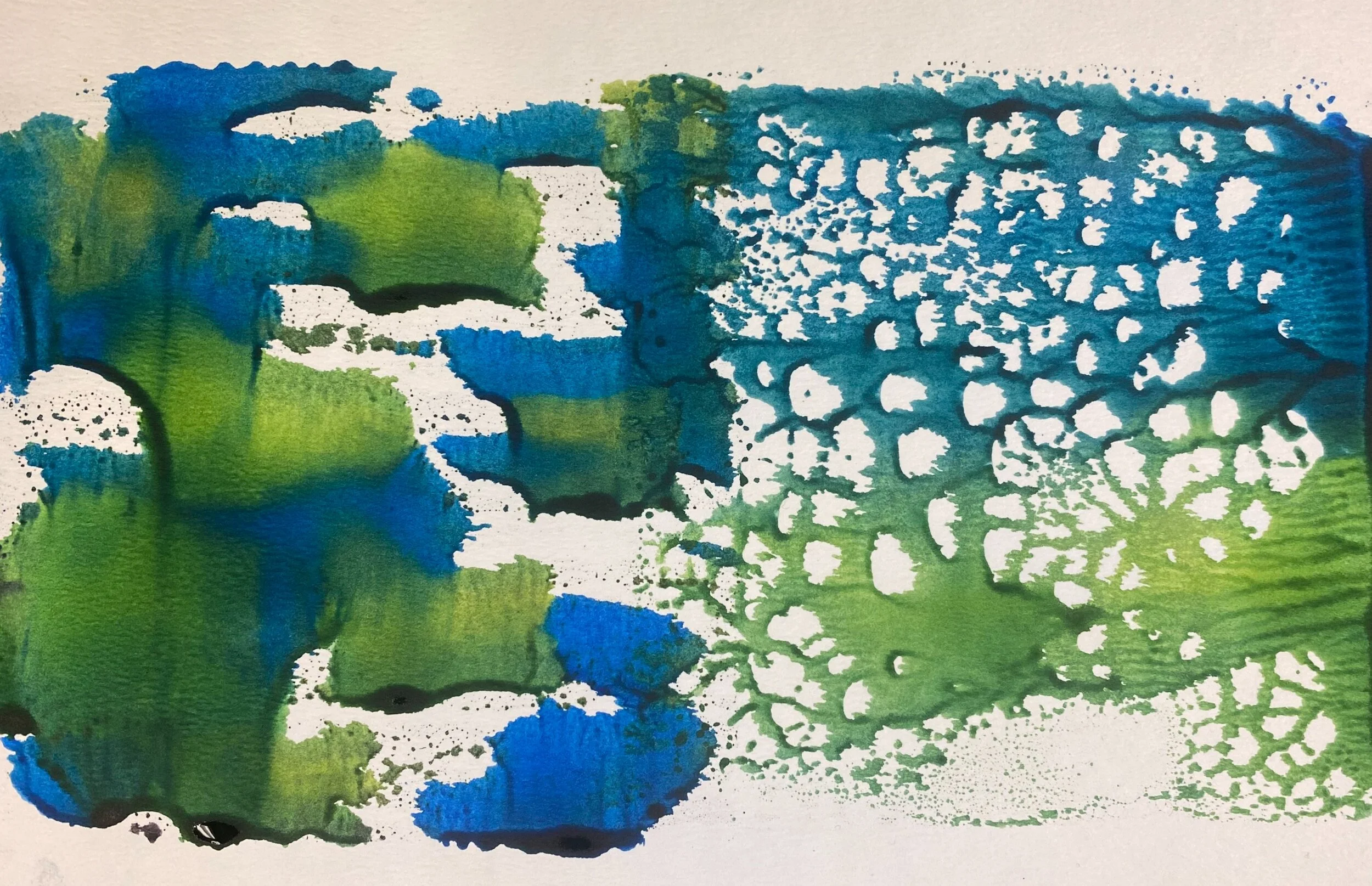 Monoprint with Watercolors — Simply Wonderful Art