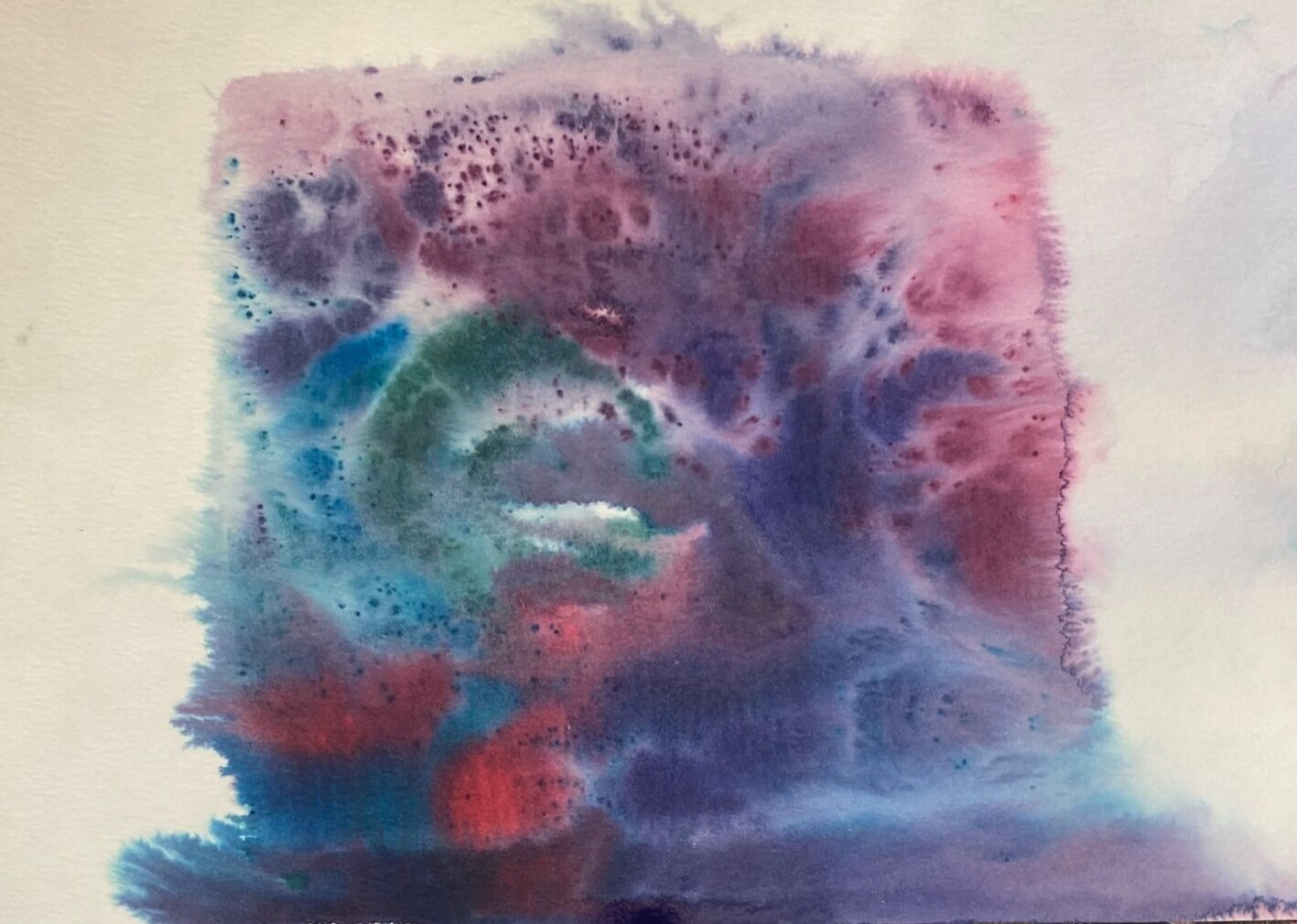 Monoprint with Watercolors — Simply Wonderful Art