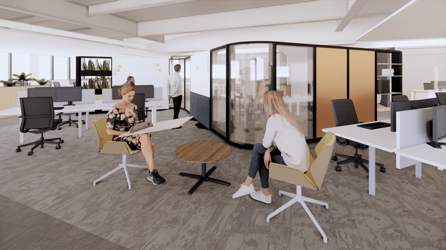 Agile Wall Office Furniture — A.WORKS