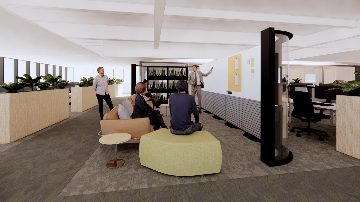 Agile Wall Office Furniture — A.WORKS