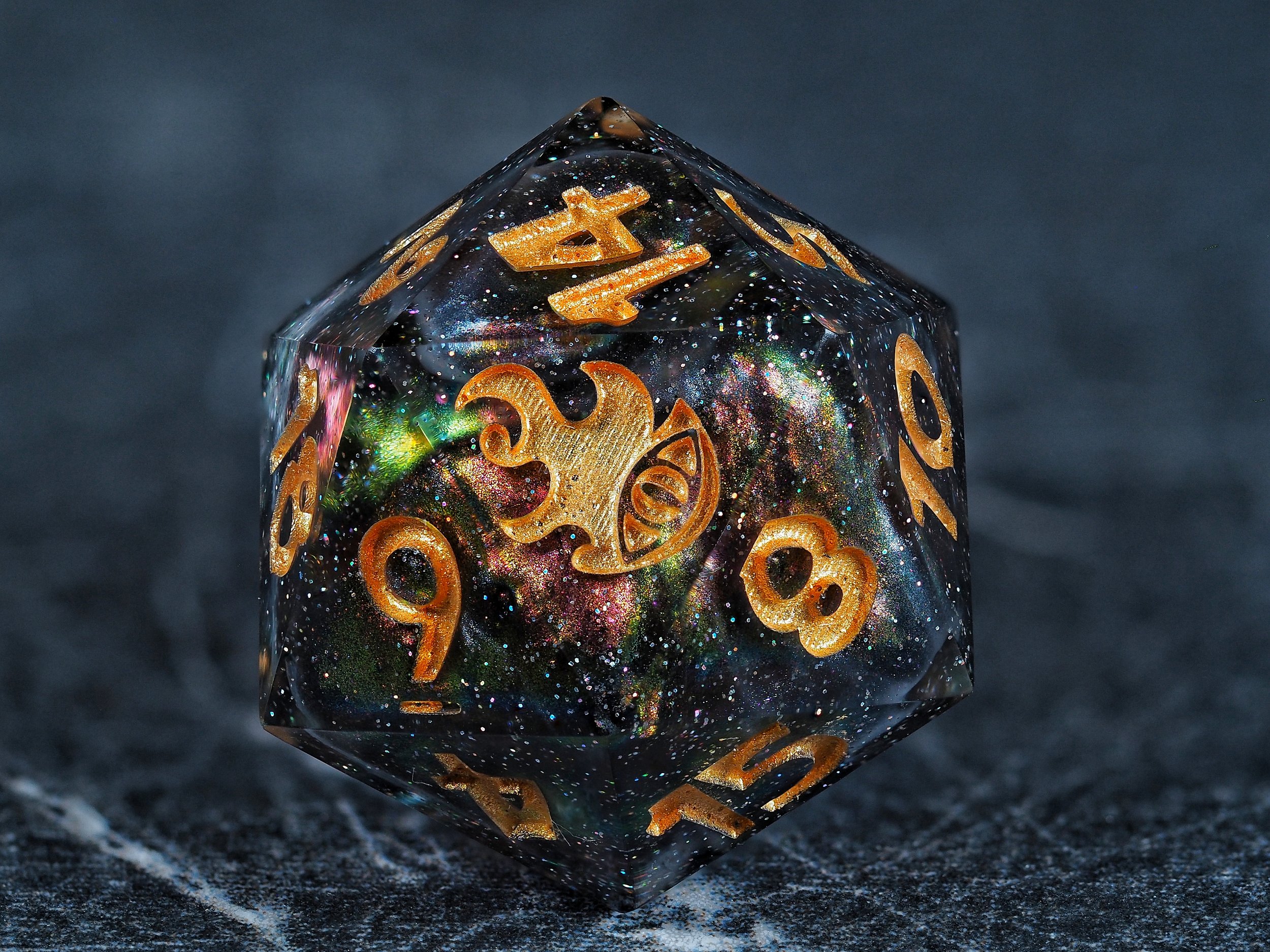 Handmade DND Dice — Malevolent Dice