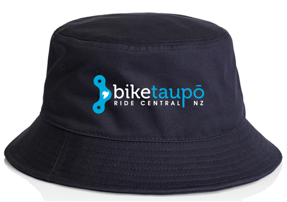 Navy Blue Bucket Hat — Bike Taupo
