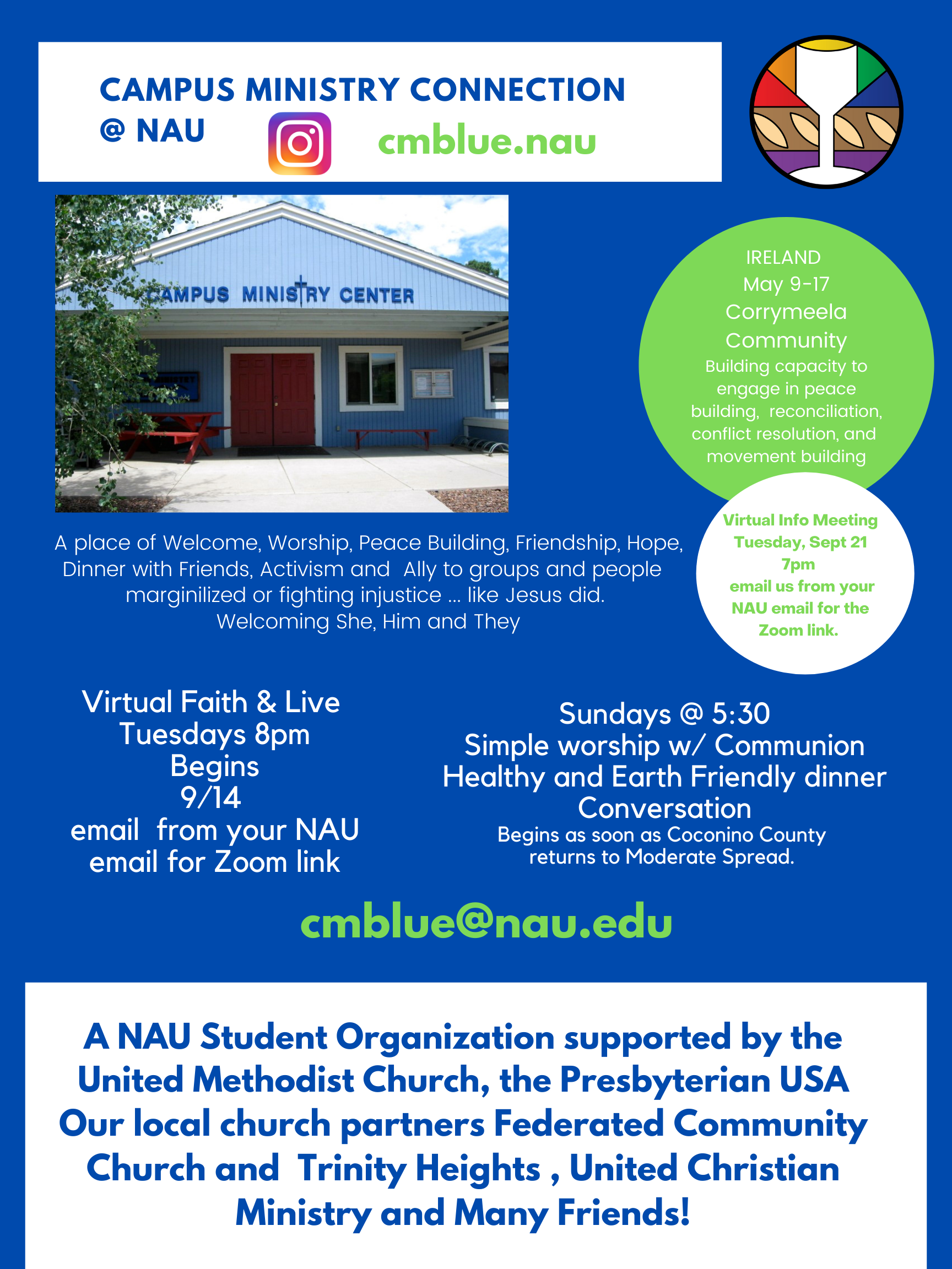 About — Campus Ministry Connection @ NAU