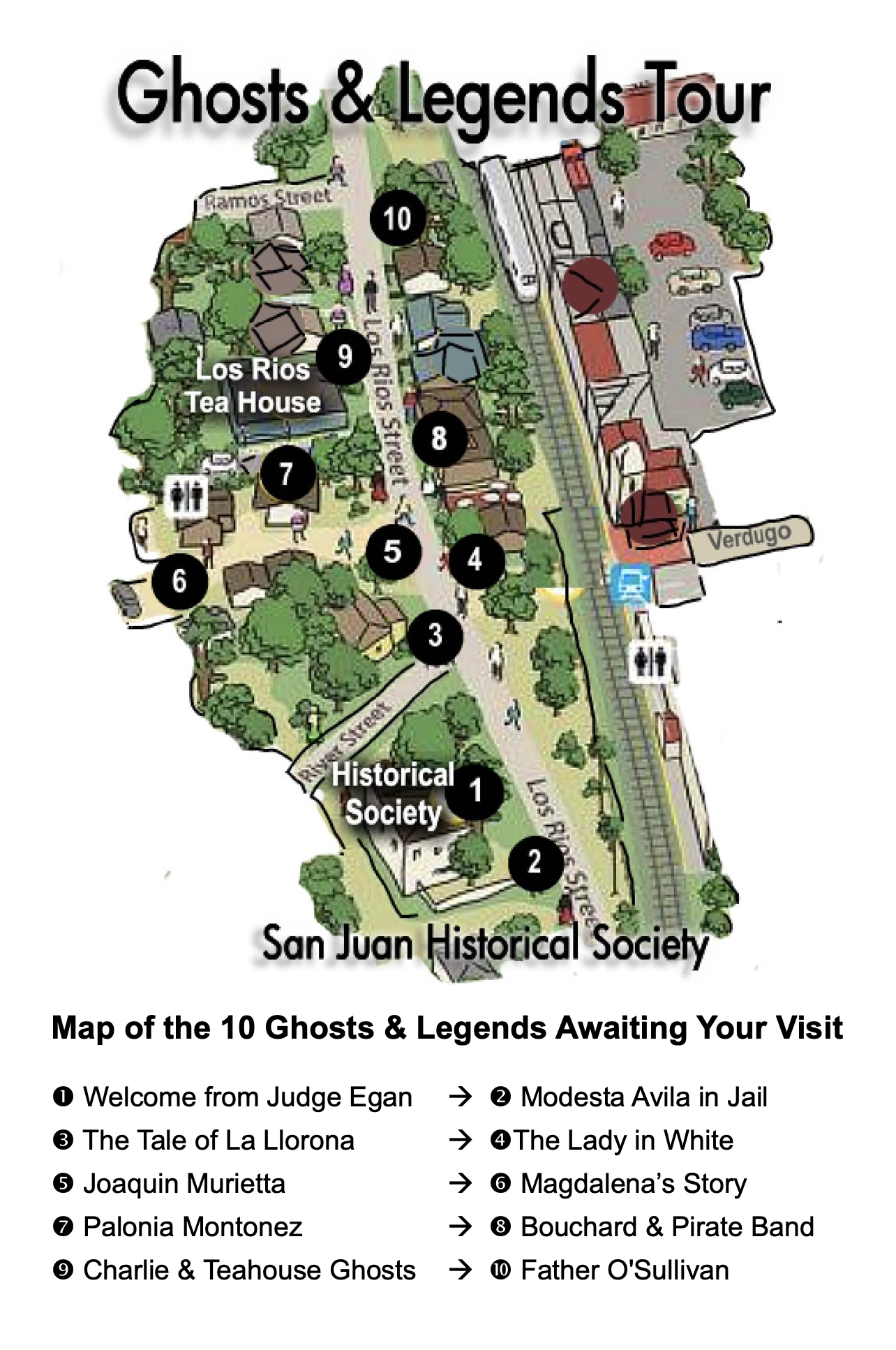 Ghosts & Legends Tour | San Juan Capistrano Ghost Tours