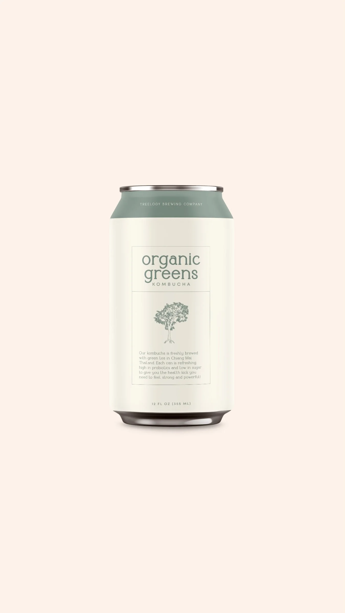 Treelogy Kombucha Drink Label Design — ANGELIQUE VESTIL