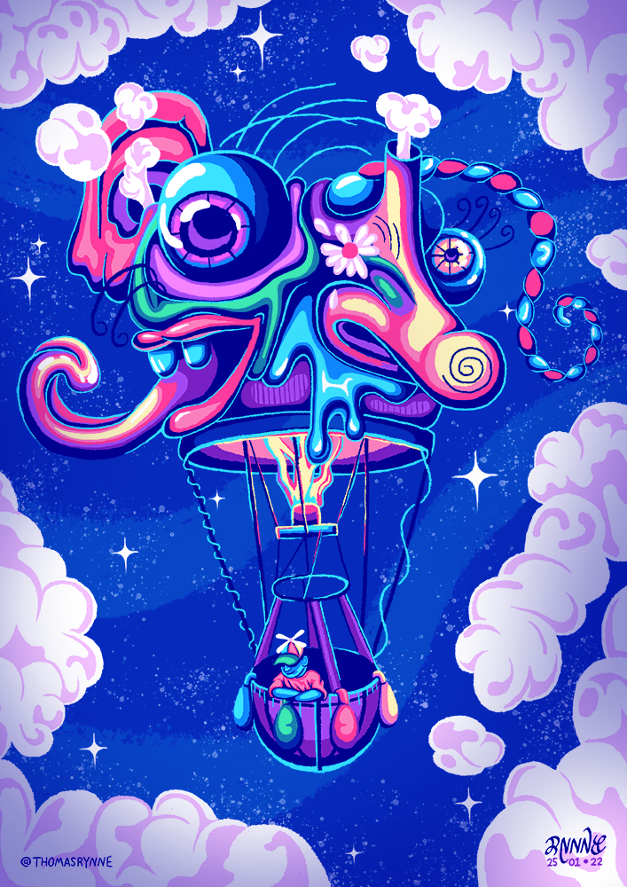 Electric Illustrations — Thomas Rynne Art & Design