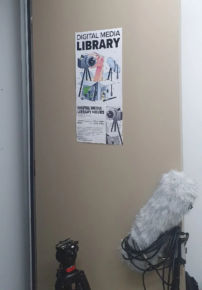 Digital Media Library Poster — Thomas Rynne Art & Design