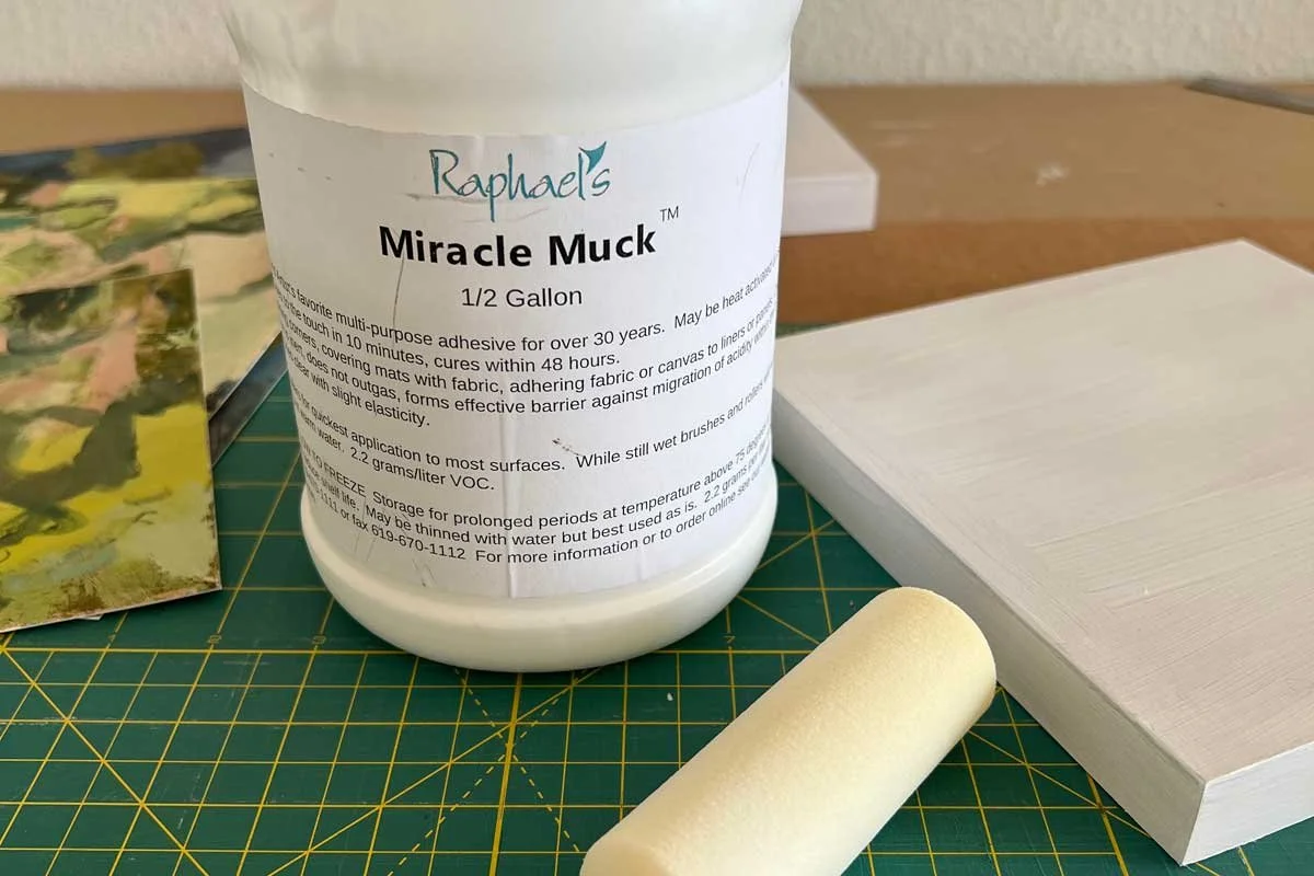 Step-by-Step Guide: How to Mount Paper Artwork on a Wood Panel | PAMELA ...