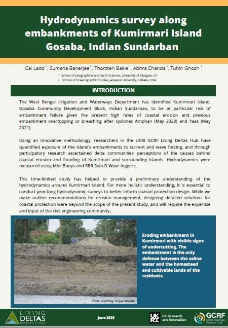 POLICY BRIEF: Hydrodynamics Survey Along Embankments of Kumirmari ...