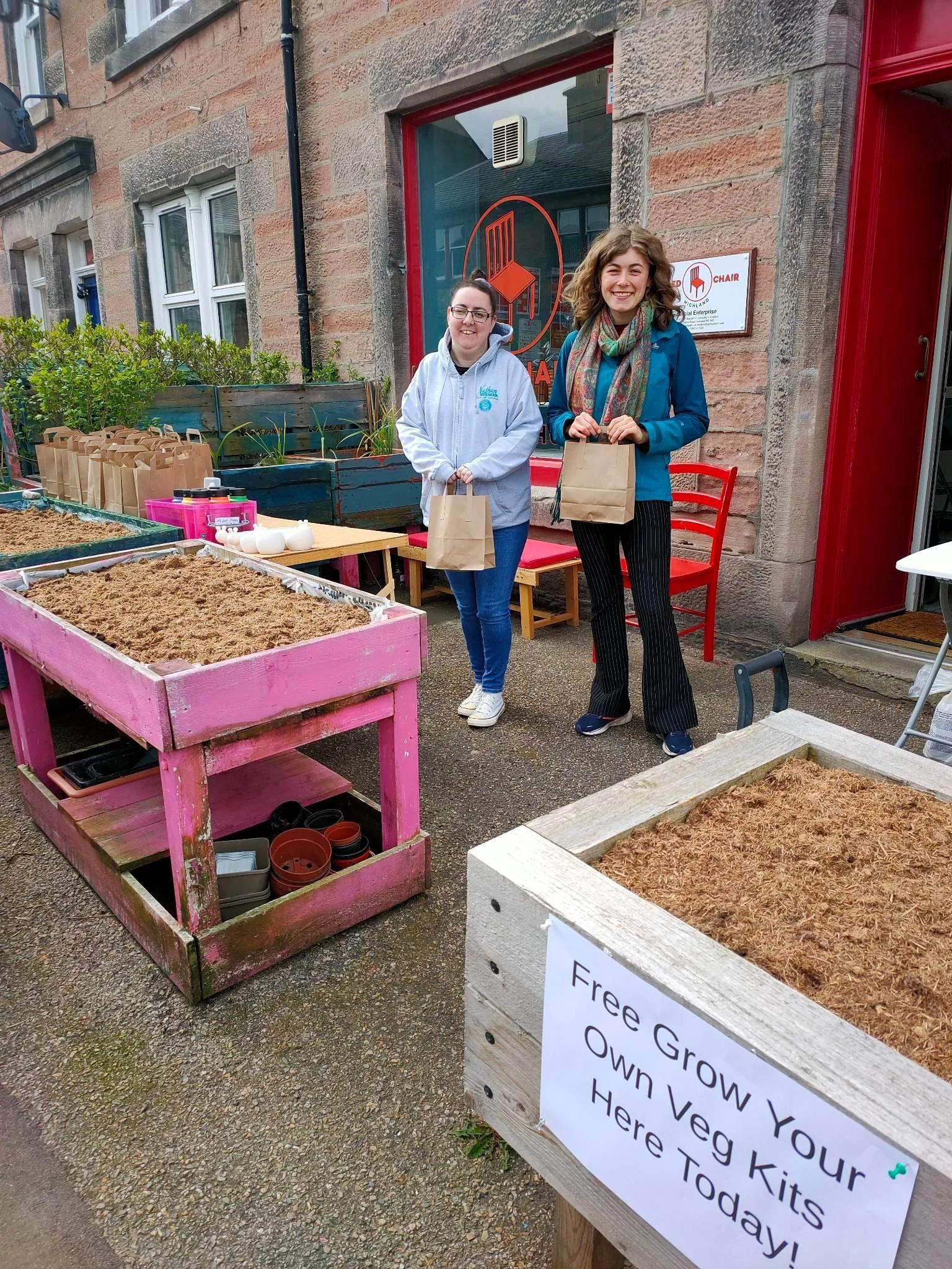 Red Chair Highland - Spring Grow Your Own Kits — Highlands & Islands ...