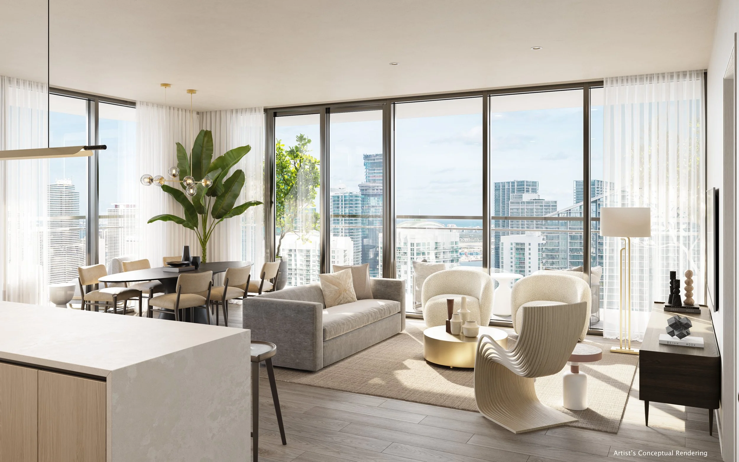 Lofty Brickell Residences - Miami, FL