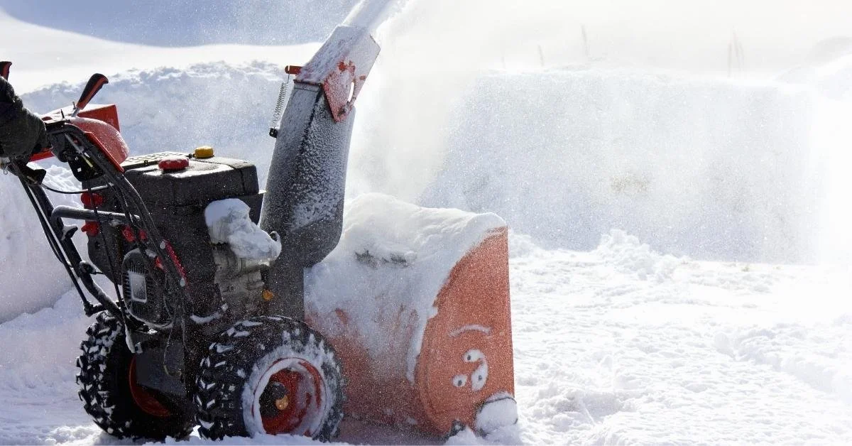 Walk Behind Snowblower — Kimmick Landscaping