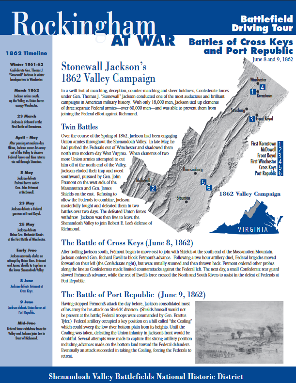 Visit the Cross Keys Battlefield — Shenandoah Valley Battlefields ...