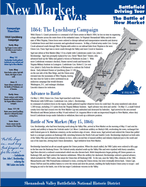 Visit the New Market Battlefield — Shenandoah Valley Battlefields ...