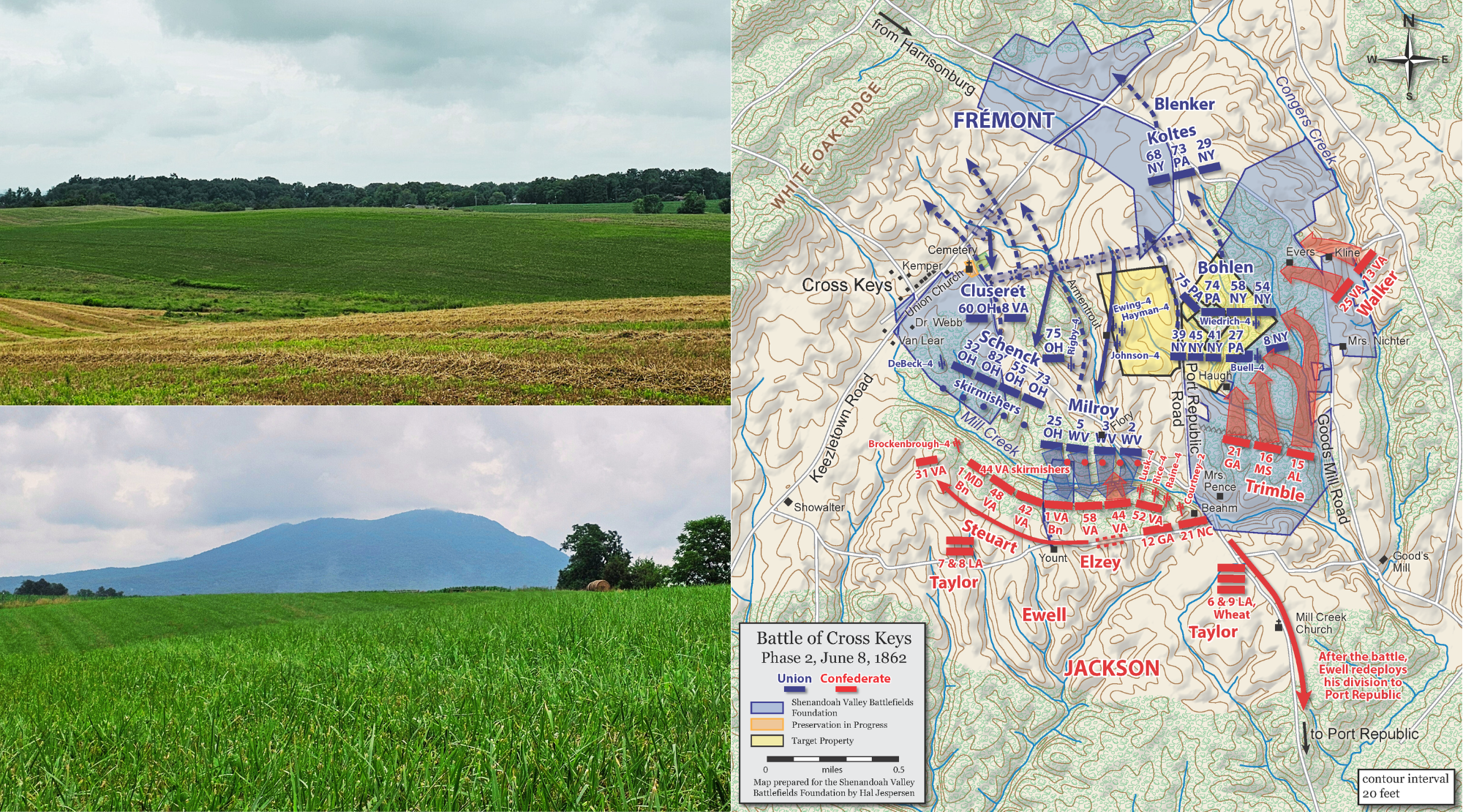 126 Acres at Cross Keys — Shenandoah Valley Battlefields National ...