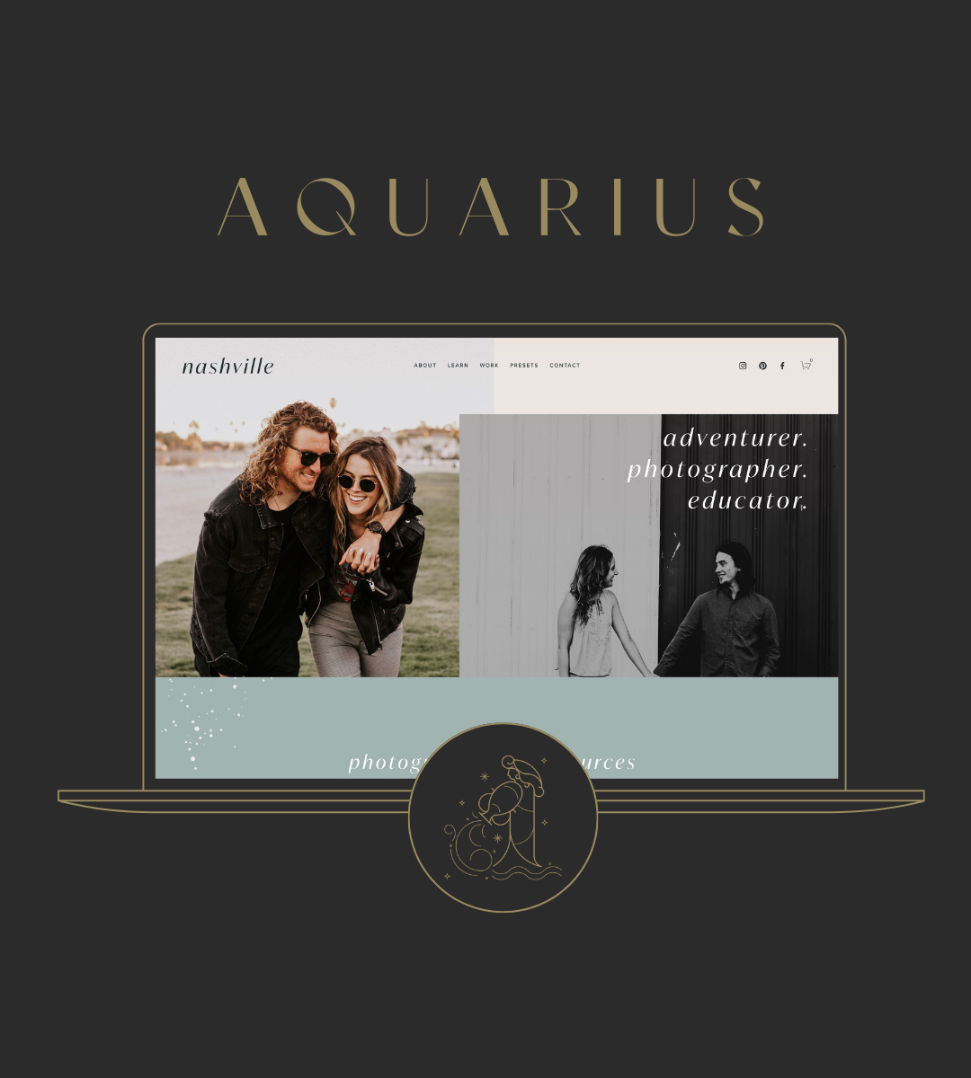 Our Website Templates as Zodiac Signs — The Coast Kit