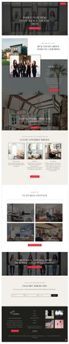 Modern & sophisticated website design for California based Real Estate ...