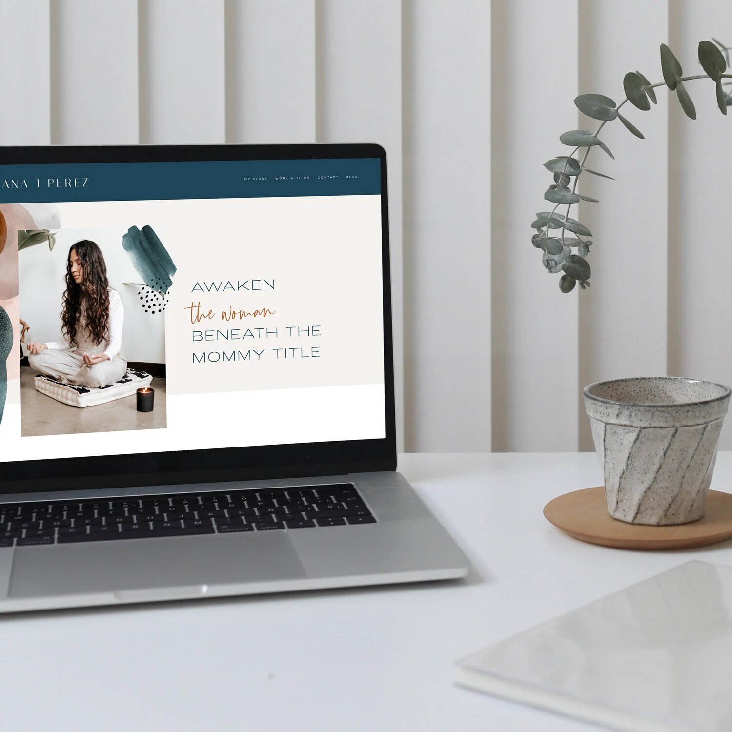 Squarespace DIY Template Showcase: Women's Empowerment Coach Aliana J ...