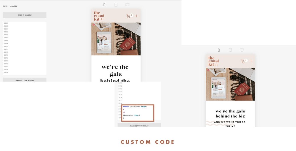 Mobile Friendly and Responsive Web Design Tips for Squarespace. — The ...