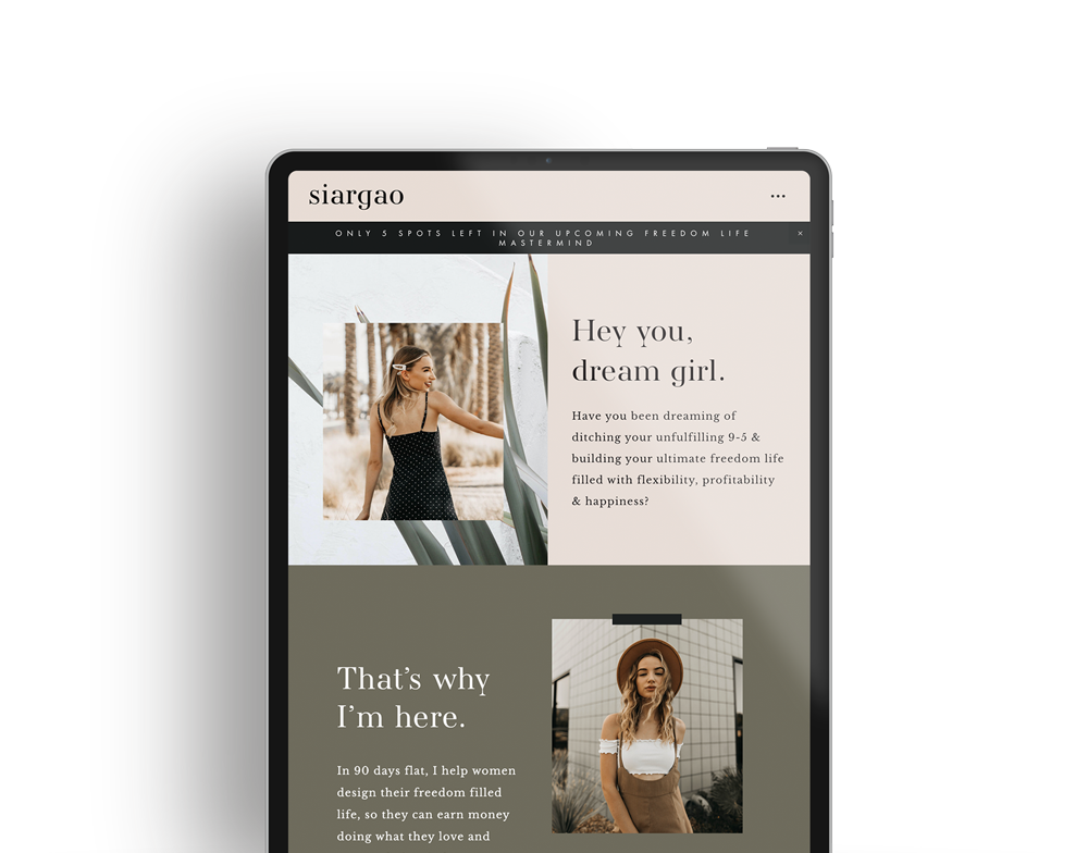 Siargao Social Media Template — The Coast Kit