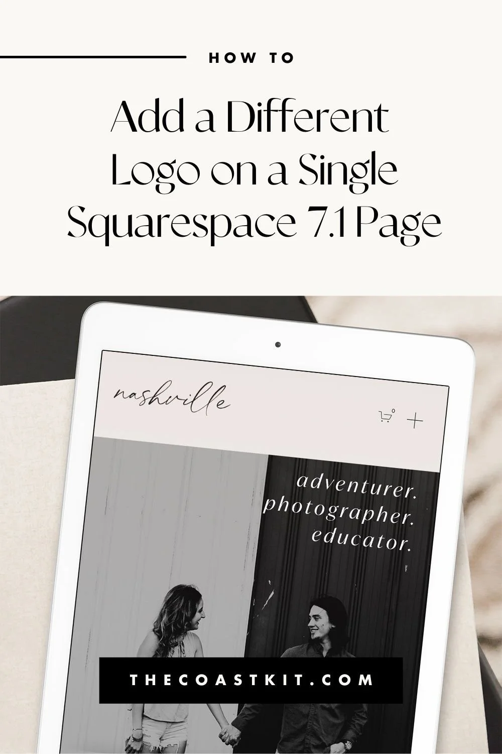 How to Add a Different Logo on a Single Squarespace 7.1 Page! — The ...