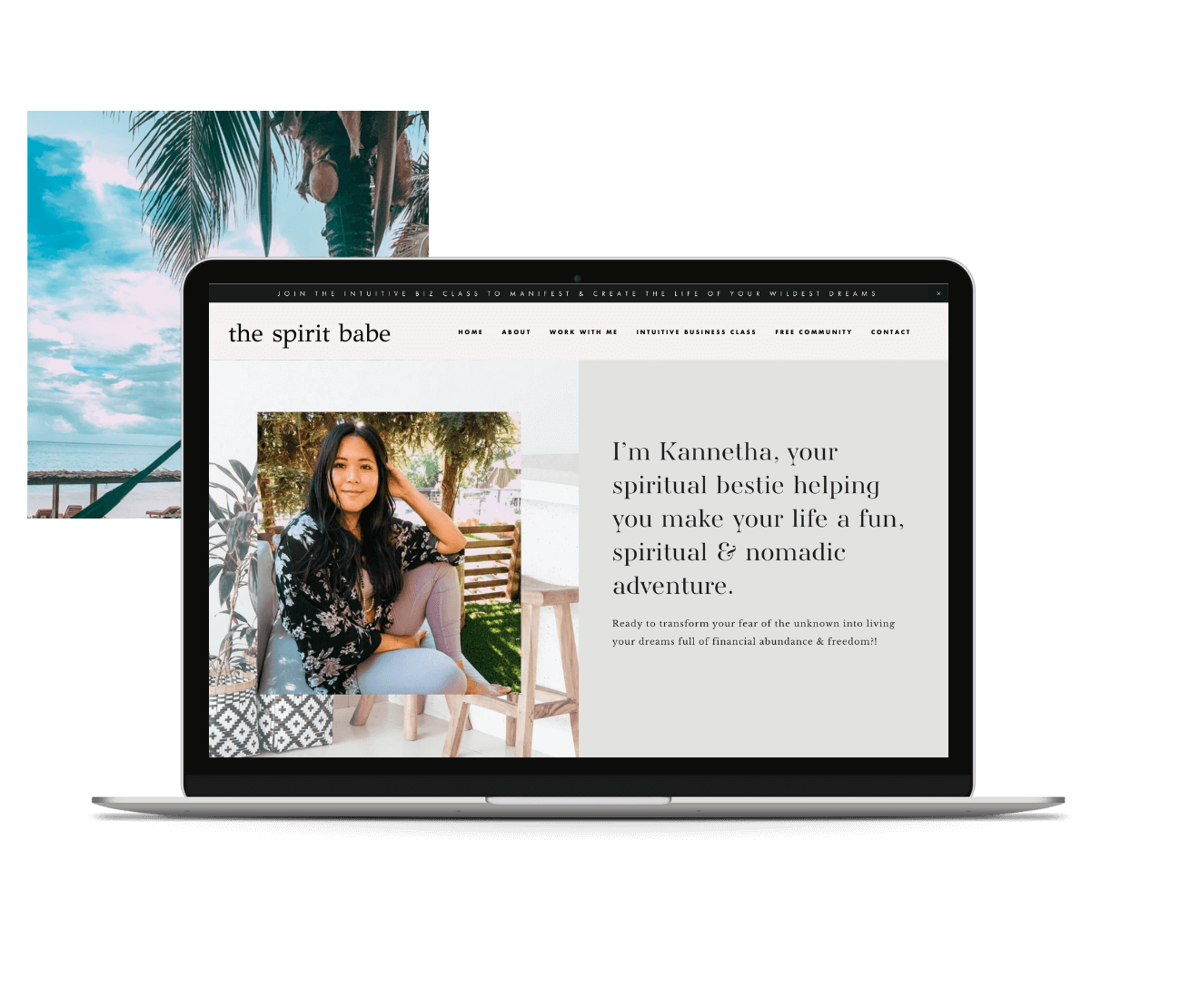 Siargao Squarespace Website Template — The Coast Kit