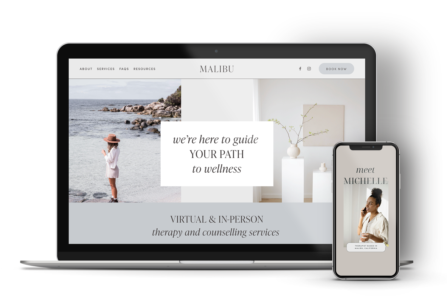 Malibu Social Media Template — The Coast Kit