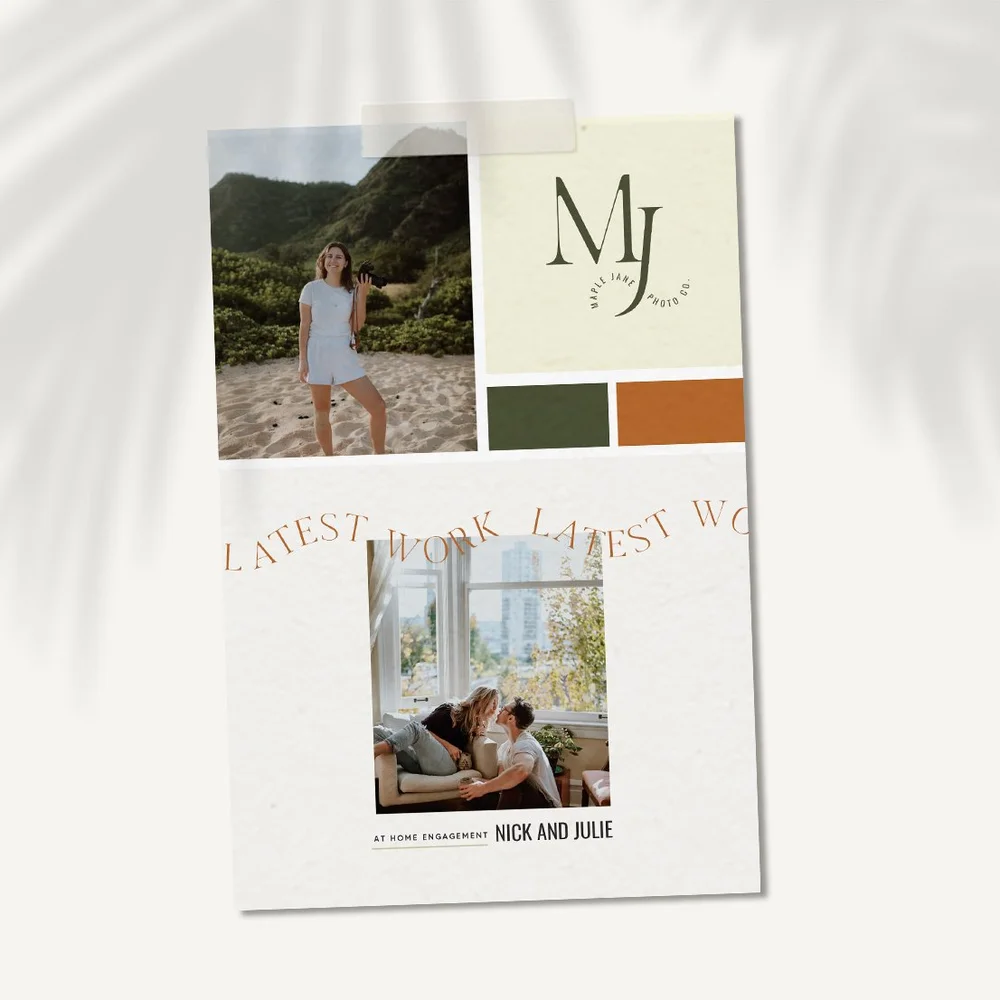 Earthy, Neutral and Fun Brand, Logo and Website for Vancouver Wedding ...