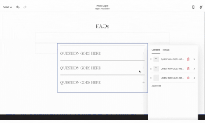 How to Add a FAQ Dropdown Accordion to your Squarespace Website — The ...