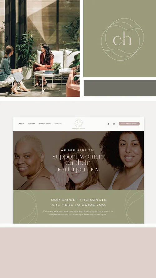 Chic, Modern and Feminine Brand Design for Women’s Health Collective ...