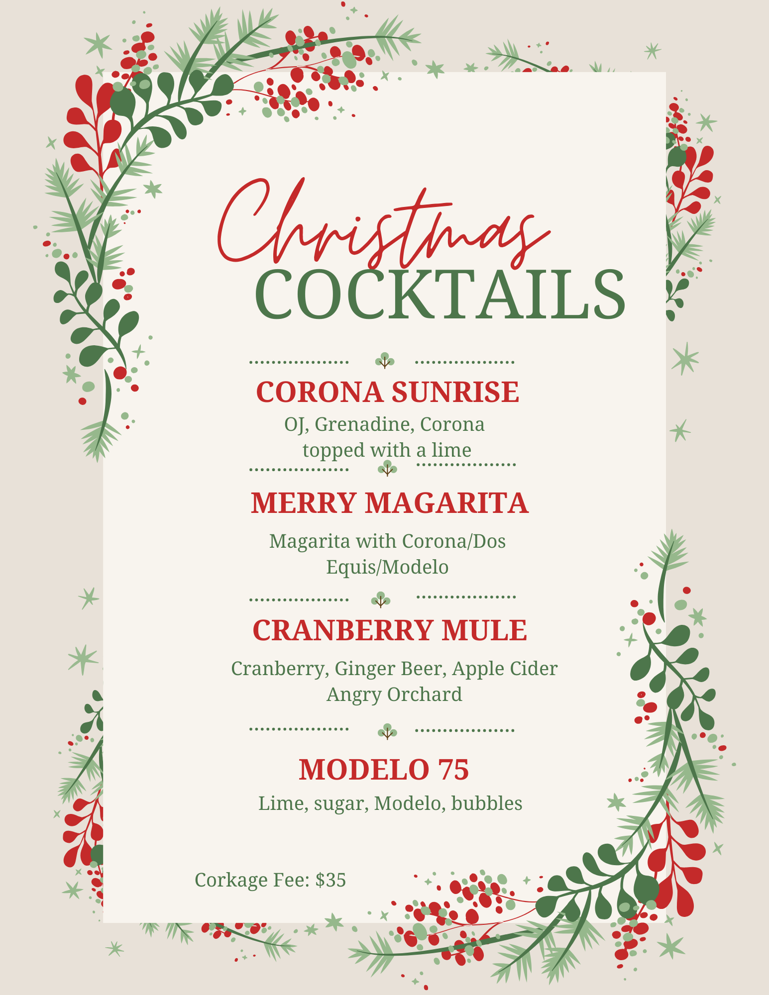 Menu — The Genre Memphis