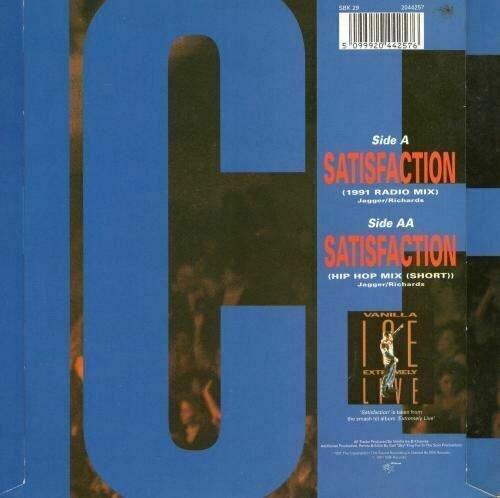 Satisfaction (Single) — VanillaIce.com – The Only Official Source