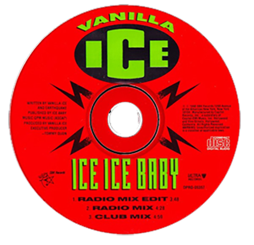 Vanilla Ice Ice Ice Baby Single