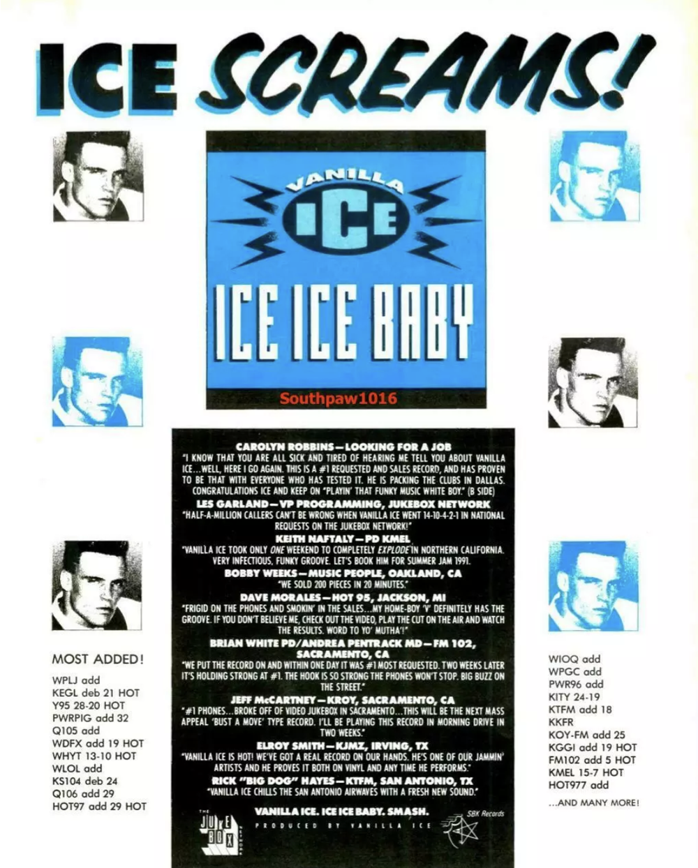 Ice Ice Baby (Single) — VanillaIce.com – The Only Official Source