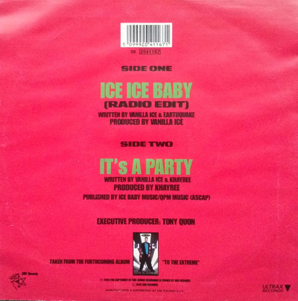 Ice Ice Baby (Single) — VanillaIce.com – The Only Official Source