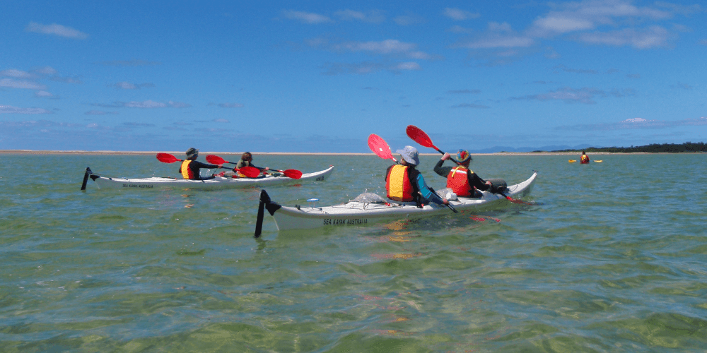 Nooramunga School kayak program — Sea Kayak Australia